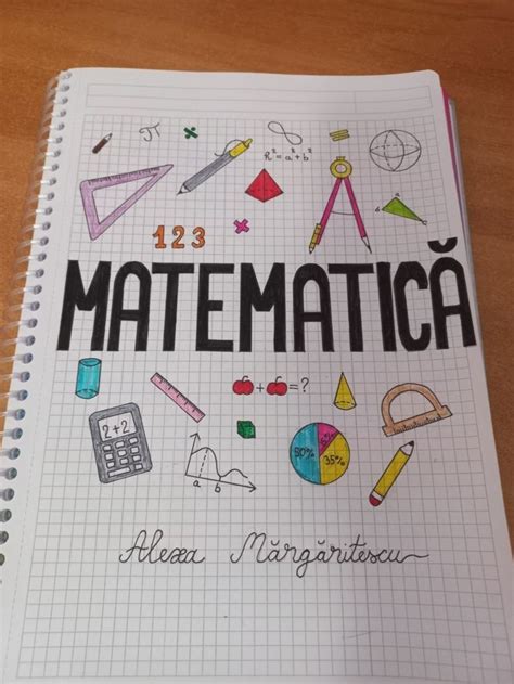ideia de capa de matemática en 2024 Dibujos de matematica Tutorial