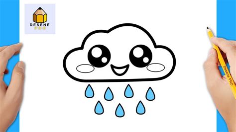 Cum Se Deseneaza Un Nor De Ploaie Dragut Desene Pas Cu Pas YouTube