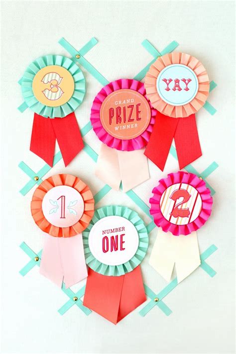 Printable Award Ribbons
