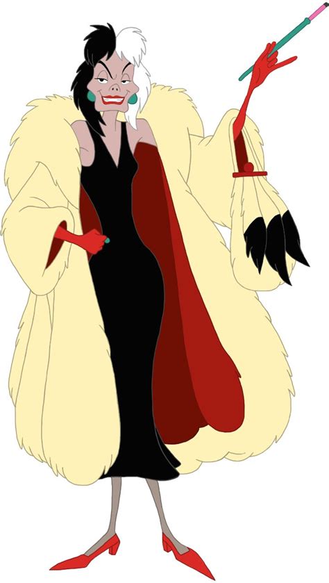 Cruella De Vil Clipart In Disney Character Sketches Diy Cruella
