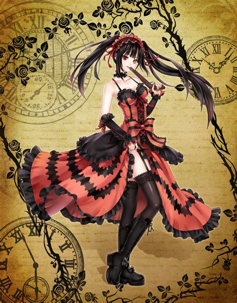Tokisaki Kurumi Date A Live Drawn By Monogo Danbooru
