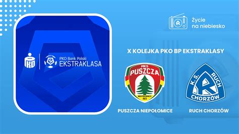 X Kolejka Pko Bp Ekstraklasy Puszcza Niepo Omice Ruch Chorz W