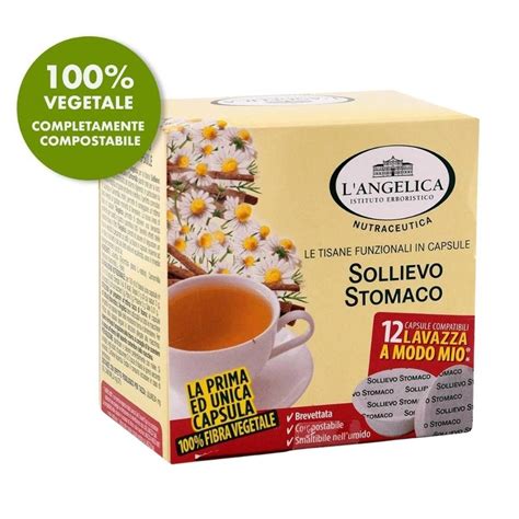 LAngelica Tisana Sollievo Stomaco Comp A MODO MIO Express Drink