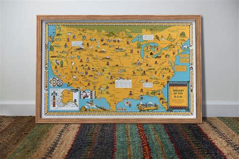 Native American Tribes Map Poster American Indian Tribal Map