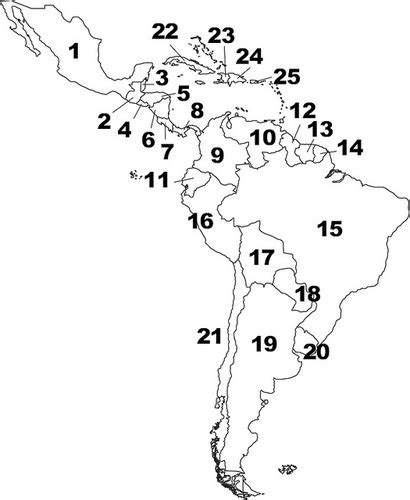 Th Grade Ss Latin America Maps Geography Flashcards Quizlet