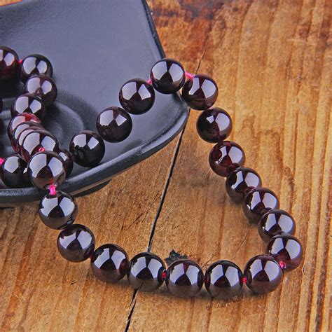 12mm Natural Garnet Beads Gemstone Beads Round Garnet Etsy