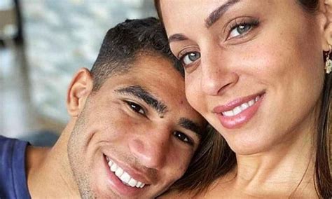 Hiba Abouk Achraf Hakimis Wife Football Wags