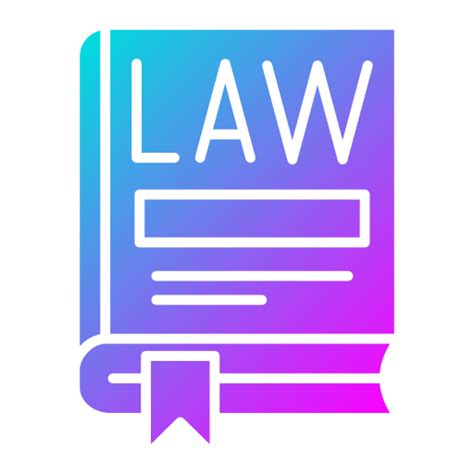 Libro De Leyes Iconos Gratis De Educaci N