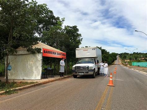Barreiras sanitárias nos pontos de entrada e saída da cidade