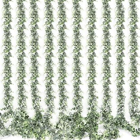 Amazon DearHouse 4 Pack Faux Eucalyptus Garland Plant Artificial