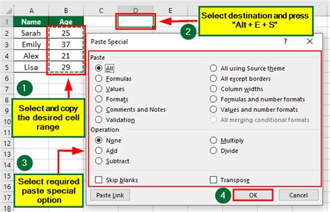 How To Use Paste Special In Excel 18 Shortcuts Examples