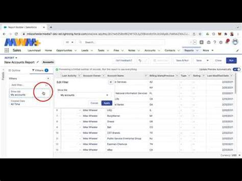 How To Create A Tabular Report In Salesforce YouTube