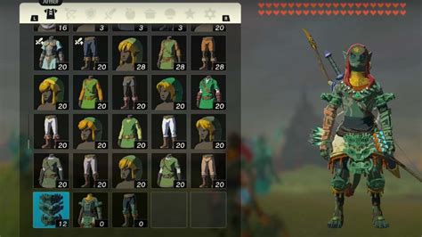 Trouver Toutes Les Armures Et Tenues Dans Zelda Tears Of The Kingdom