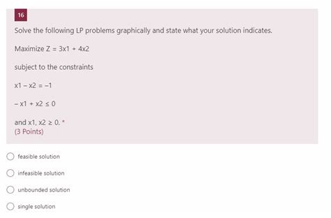 Solved Solve The Following Lp Problems Graphically And Chegg