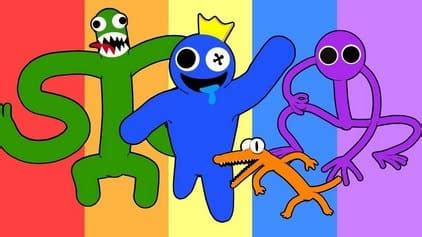 Rainbow Friends Coloring Pages Print And Color