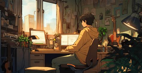 Anime Lofi Wallpapers 4k HD Anime Lofi Backgrounds On WallpaperBat