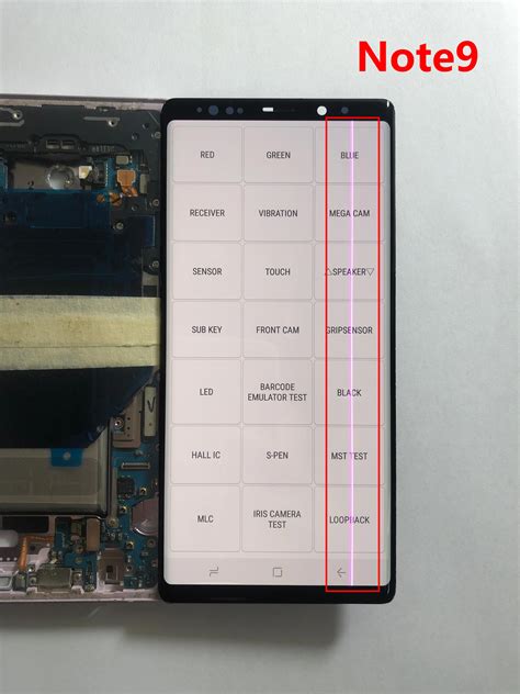 6 4 With Defect Original Lcd For Samsung Galaxy Note 9 Sm N960d N960f