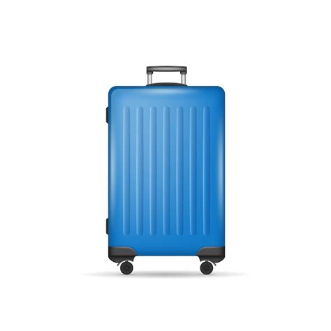 Premium Vector Realistic Luggage Bag Isolated On White Background