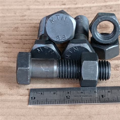 Baut Baja M X Panjang Cm Cm Kunci Grade Htb M X