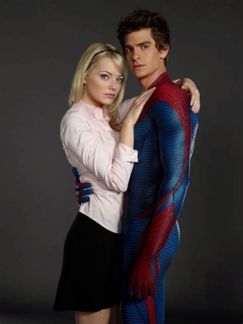Nuevas imágenes de Amazing Spiderman Peter Parker y Gwen Stacy