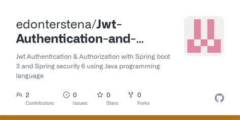GitHub Edonterstena Jwt Authentication And Authorization Jwt
