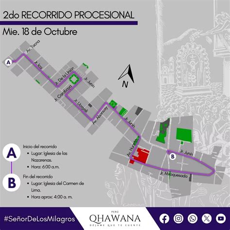 ESTAS SON LAS FECHAS Y RUTAS DEL RECORRIDO QUE REALIZARÁ LA IMAGEN DEL