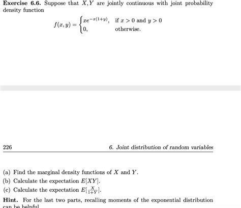 solved exercise 6 6 suppose that x y are jointly continuous