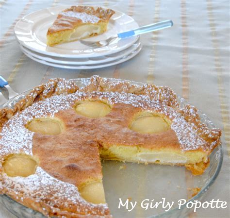Tarte Amandine Aux Poires Recette Simple Et Rapides