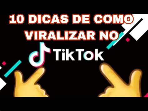 dicas infalíveis de como viralizar no Tik Tok YouTube