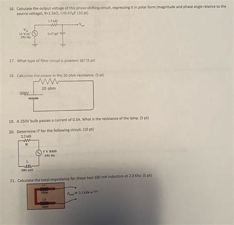 Solved Calculate The Output Voltage Of This Chegg