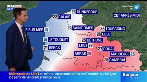 Météo Nord Pas de Calais un ciel nuageux et des passages pluvieux sur