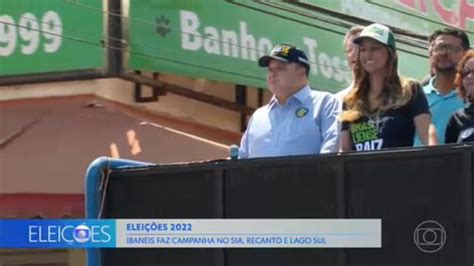 Vídeo Eleições 2022 Ibaneis Rocha MDB faz campanha em três regiões