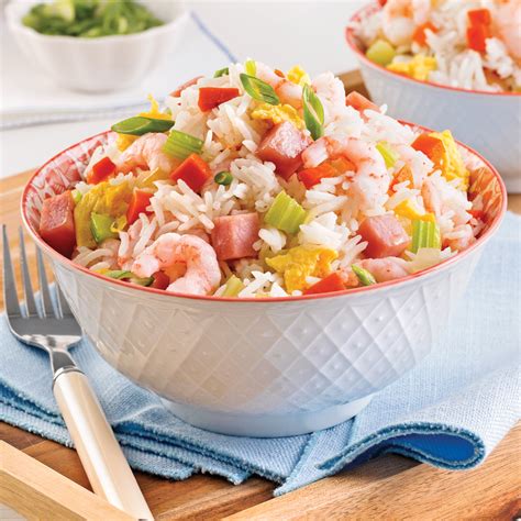 Riz sauté à la cantonaise 5 ingredients 15 minutes