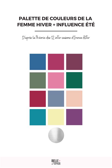 Colorimétrie la femme été en 7 palettes de couleurs idéales Artofit
