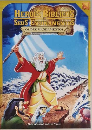 Dvd Os Dez Mandamentos Goodtimes Heróis Bíblicos Lacrado Parcelamento
