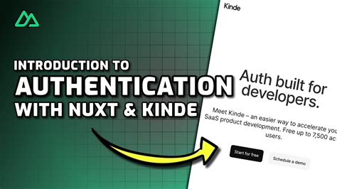 Auth For Developers Introduction To Nuxt Kinde YouTube