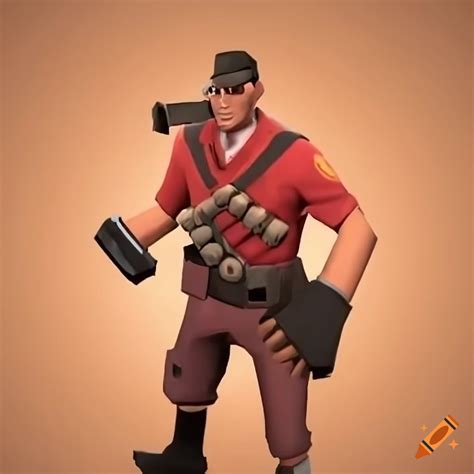 Tf2 Scout Character On Craiyon