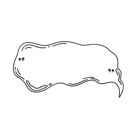 Hand Drawn Cartoon PNG Transparent Hand Drawn Cartoon White Bubble