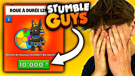 SPIN LA ROUE LA PLUS CHÈRE DE STUMBLE GUYS YouTube