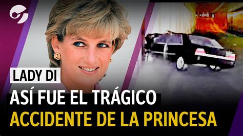 Lady Di recreación del trágico accidente de autos en París YouTube