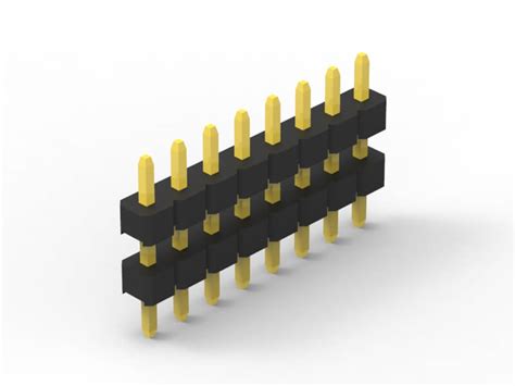 Mm Pitch Male Pin Header Connectors Smolex