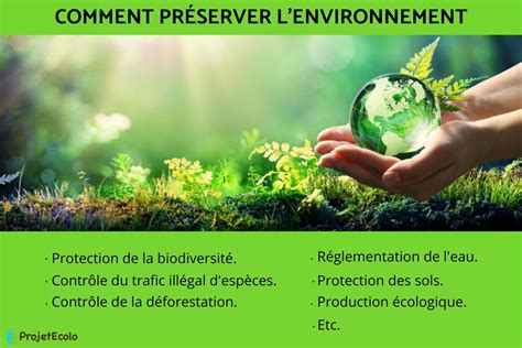 Comment PRÉSERVER L ENVIRONNEMENT 11 actions et conseils