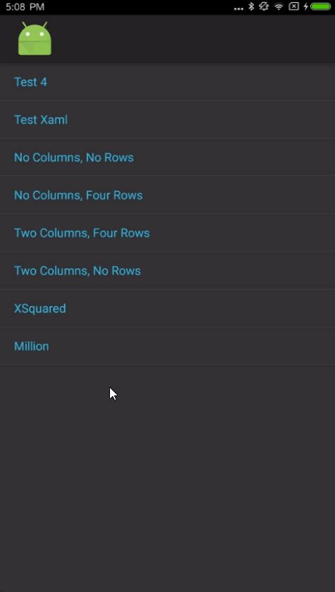 Xamarin Forms How To Create A Table With Vertically Sticky Header And
