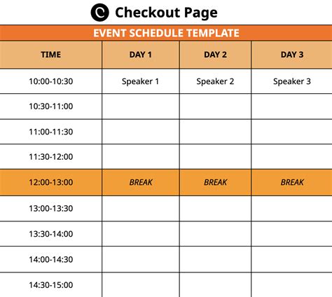 7 Free Event Management Templates With Google Sheets Checkout Page