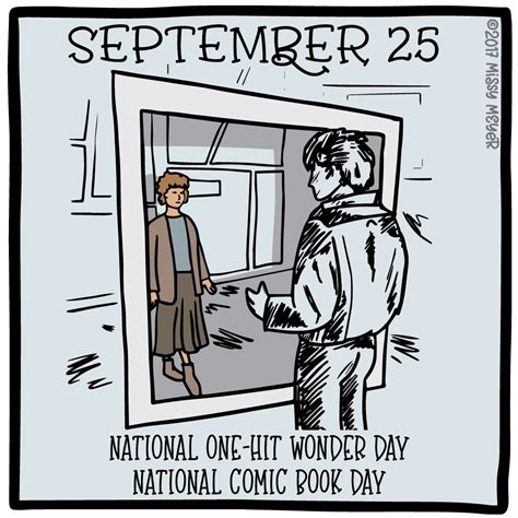 September Every Year National One Hit Wonder Day National Comic