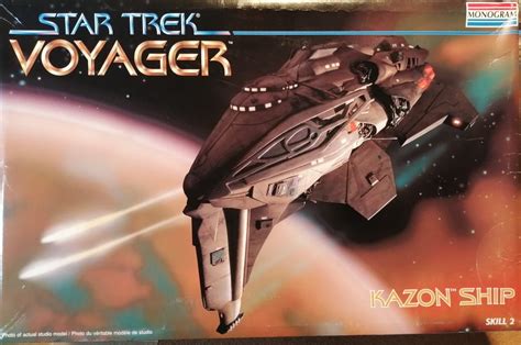 Star Trek Voyager Kazon Ship Monogram Modelismo Mam