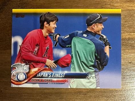 SHOHEI OHTANI Ichiro 2018 Topps Update JAPAN S FINEST US153 EBay