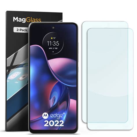 Motorola Edge Plus 2022 MagGlass Ultra HD Screen Protector 2 Pack
