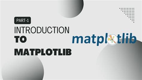 Introduction To Matplotlib YouTube