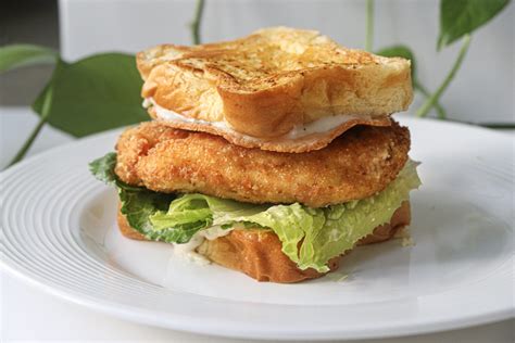 Crispy Chicken Caesar Sandwich The Naughty Fork